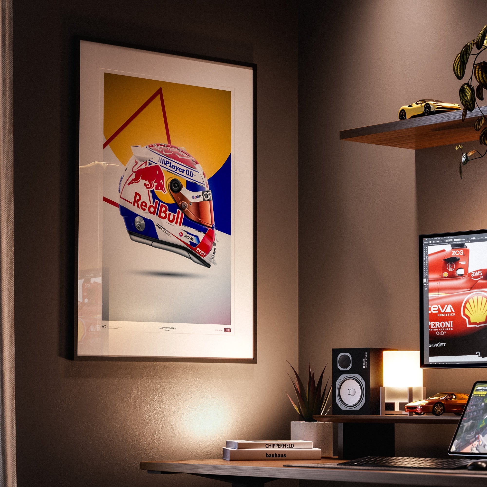 Max Verstappen - Formula 1 - 2024 Helmet Poster